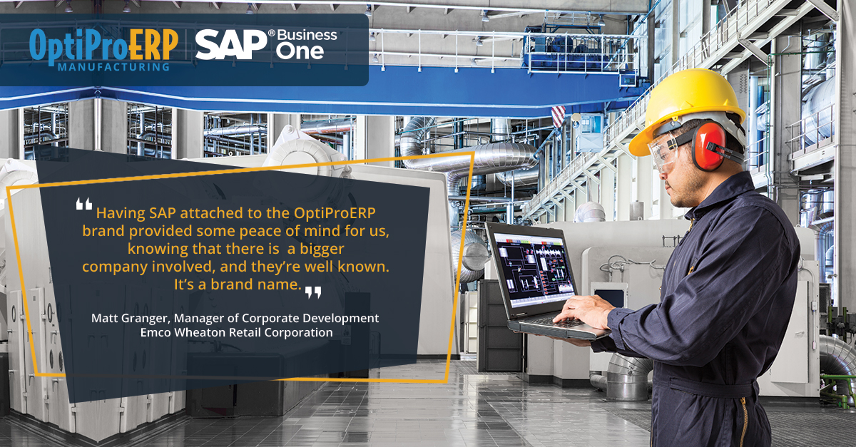 Emco Wheaton Retail Selects OptiProERP Manufacturing ERP to gain more ...