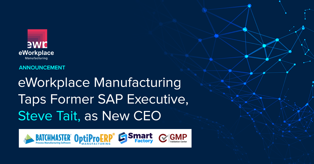 Steve Tait, former SAP executive joins as new CEO of eWorkplace ...